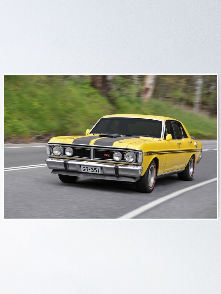 "XY GTHO Falcon" Poster for Sale by radestilo | Redbubble