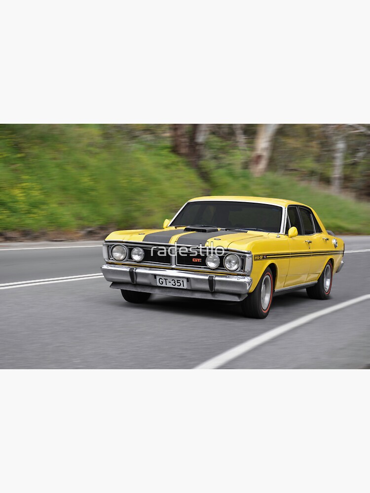 "XY GTHO Falcon" Sticker for Sale by radestilo | Redbubble