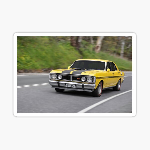 "XY GTHO Falcon" Sticker for Sale by radestilo | Redbubble