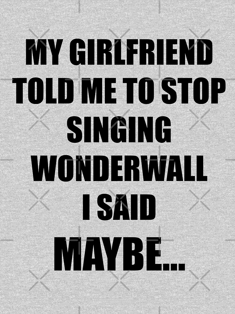 "Wonderwall Oasis" T-shirt for Sale by olivergraham | Redbubble ...