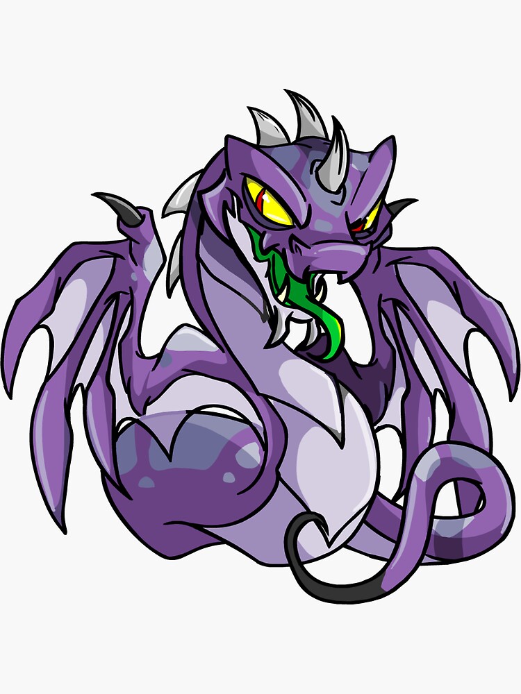 "Darigan Hissi - Neopets" Sticker for Sale by neostickers | Redbubble