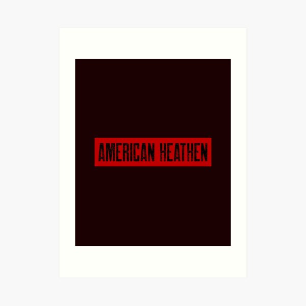 "Pagan Asatru, American Heathen Logo" Art Print by K-G-I | Redbubble