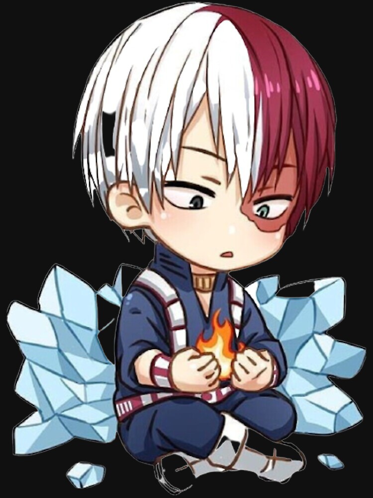 "SHOTO TODOROKI CHIBI" T-shirt for Sale by Laconfrerie | Redbubble | my ...