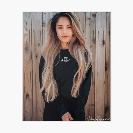 "Valkyrae" Art Board Print by Raizenyzer10 | Redbubble