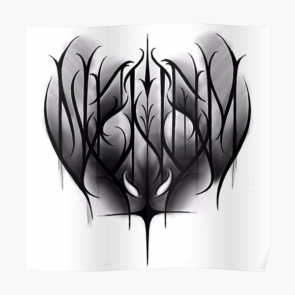 "Venom lettering design T-shirt bag clothing " Poster by VnatureKlass ...