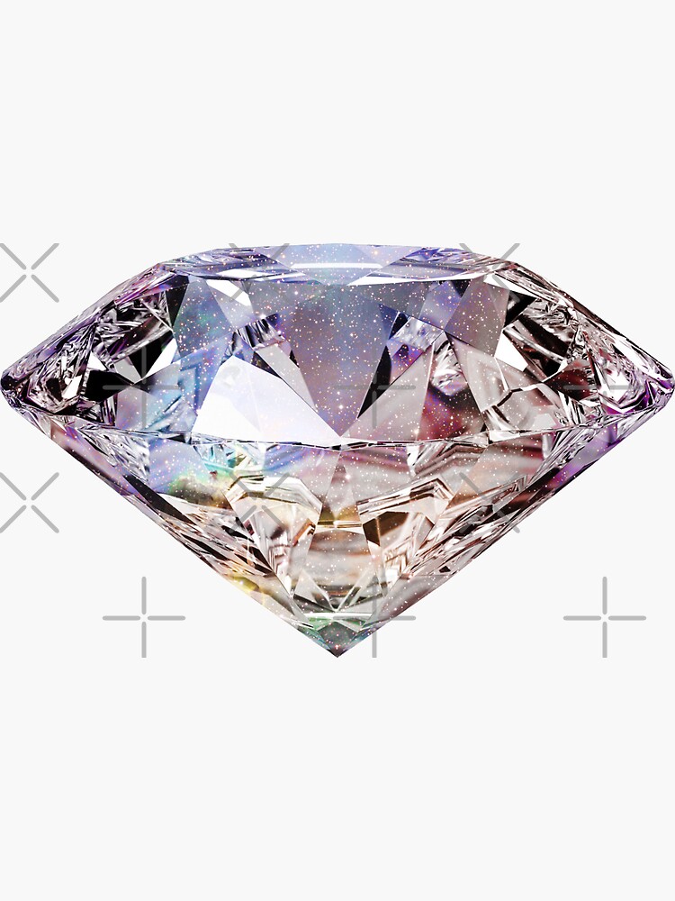 "Diamond one" Sticker for Sale by hooluwan | Redbubble