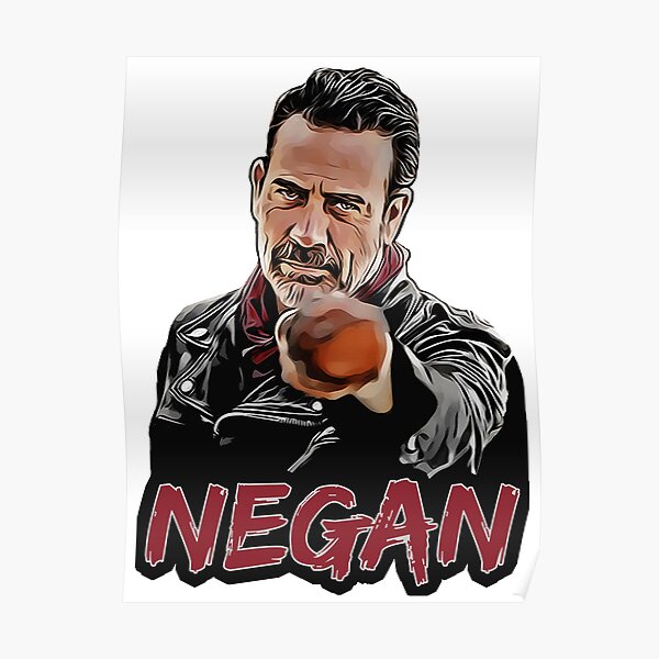 Posters sur le thème Negan | Redbubble