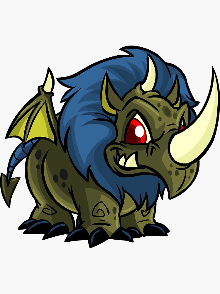 "Darigan Tonu - Neopets" Sticker by neostickers | Redbubble