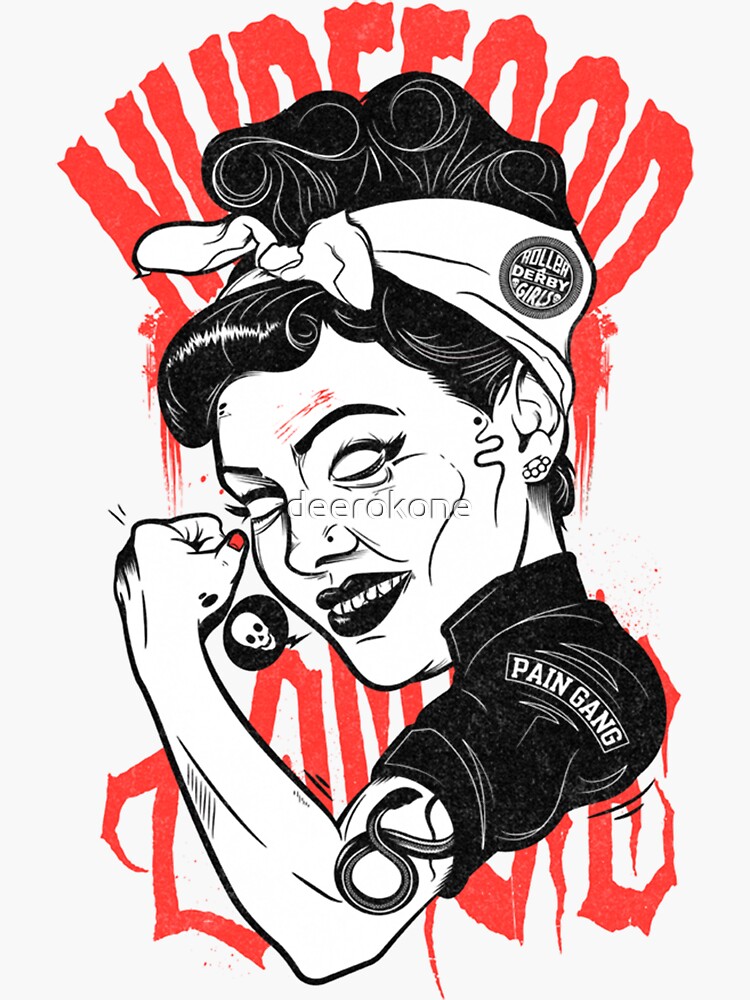 "Pain Gang" Sticker for Sale by deerokone | Redbubble