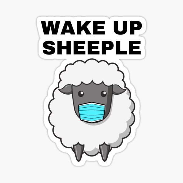 "WAKE UP" Sticker for Sale by PendletonDesign | Redbubble