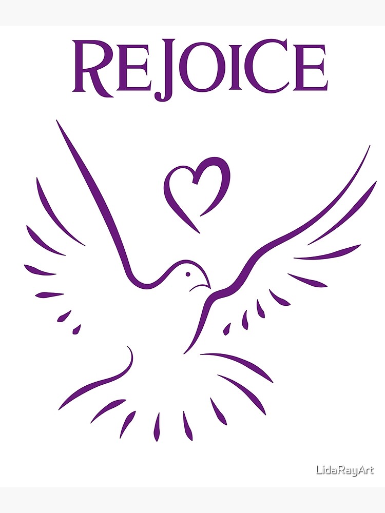 "Rejoice He is risen" Poster for Sale by LidaRayArt | Redbubble
