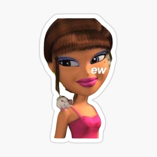 "ew" Sticker by rpxy | Redbubble