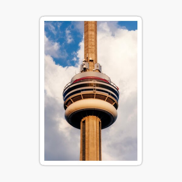 "Sunny CN Tower" Sticker for Sale by CasualDays | Redbubble