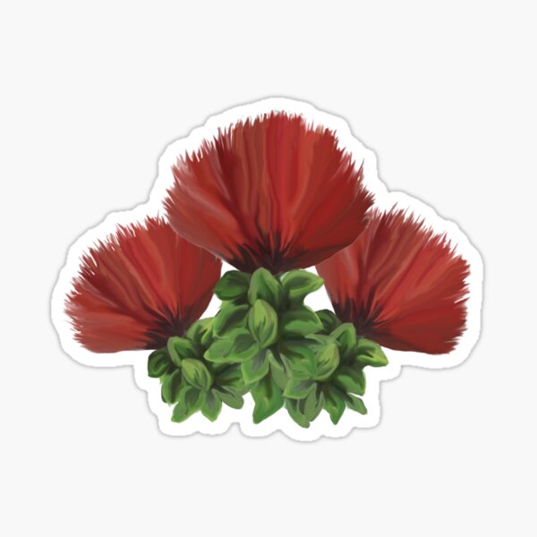 Ohia Lehua Stickers | Redbubble