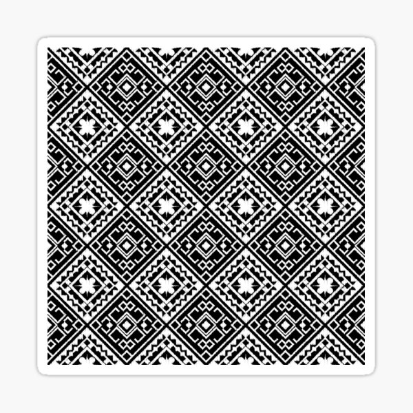 "Geometric ethnic pattern seamless abstract tribal aztec" Sticker for ...