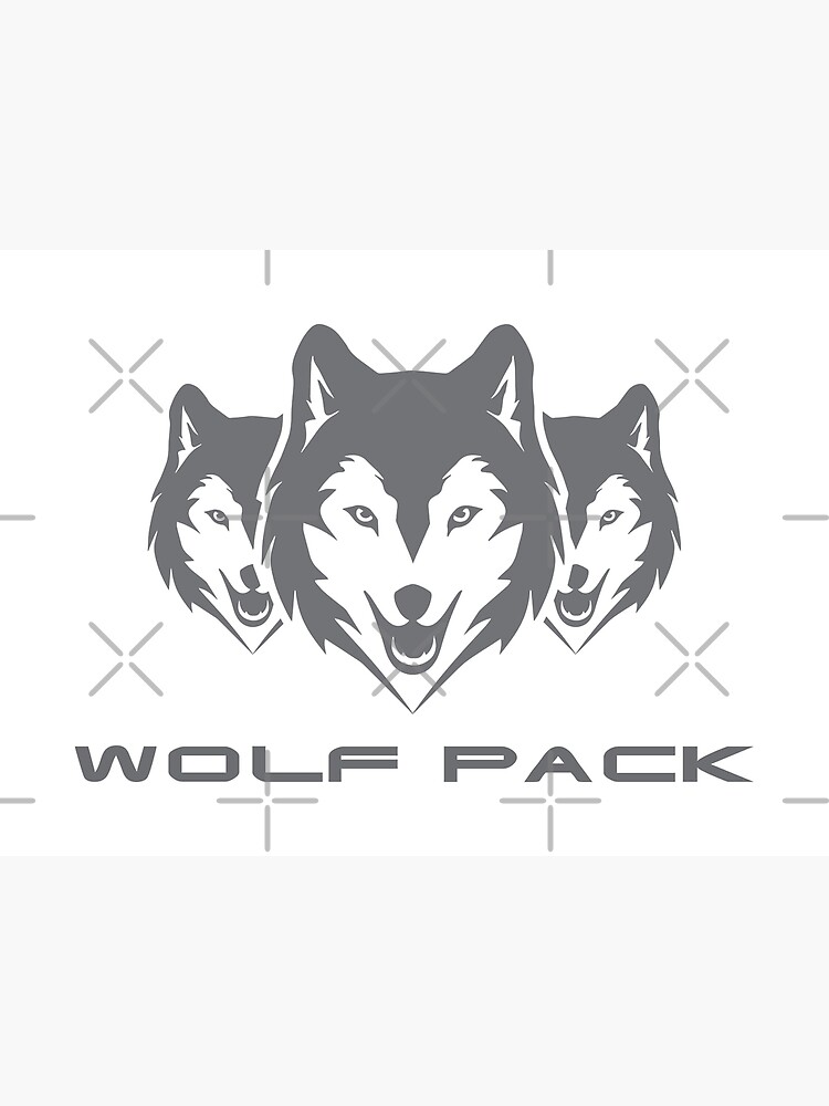 "wolf pack 4w" Poster by Pilotgal | Redbubble