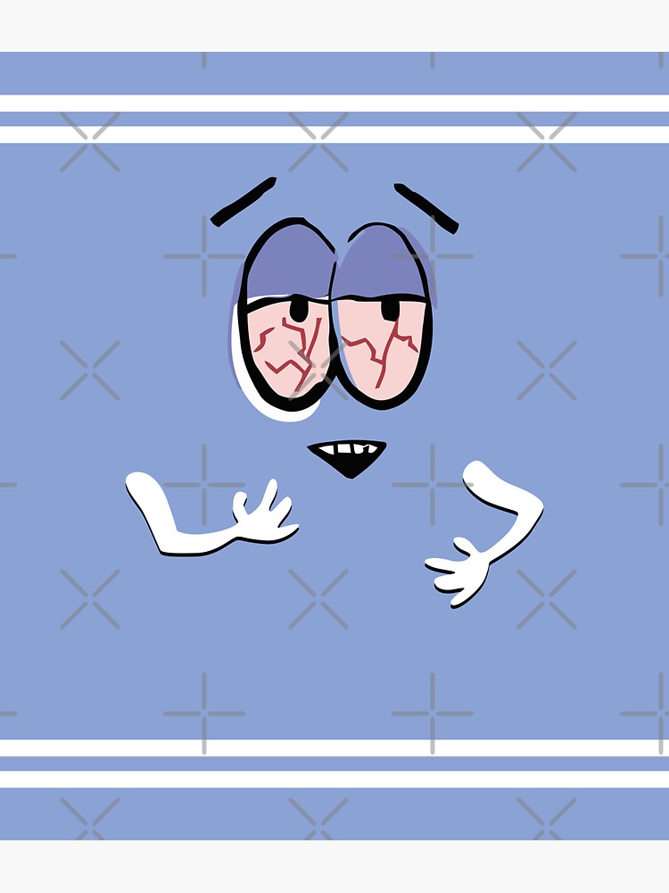 "Towelie - Towel" Sticker for Sale by Hee Tee | Redbubble