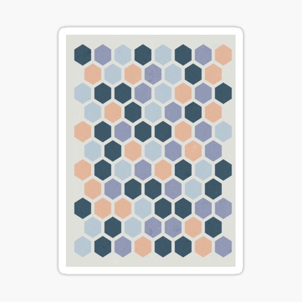 "Polygons" Sticker for Sale by Littlezilla | Redbubble