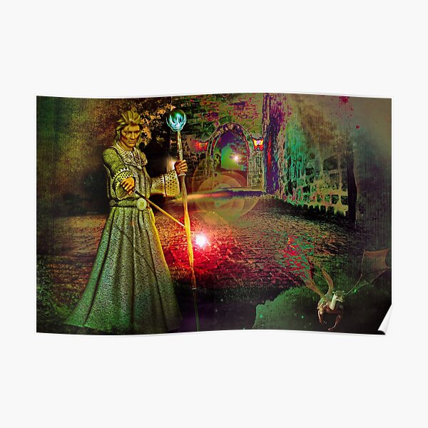 "the MYSTIQUE of MERLIN" Poster for Sale by shadowlea | Redbubble