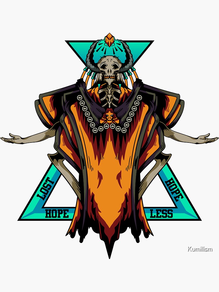 "Hope Less Lost Hope" Sticker for Sale by Kumilism | Redbubble