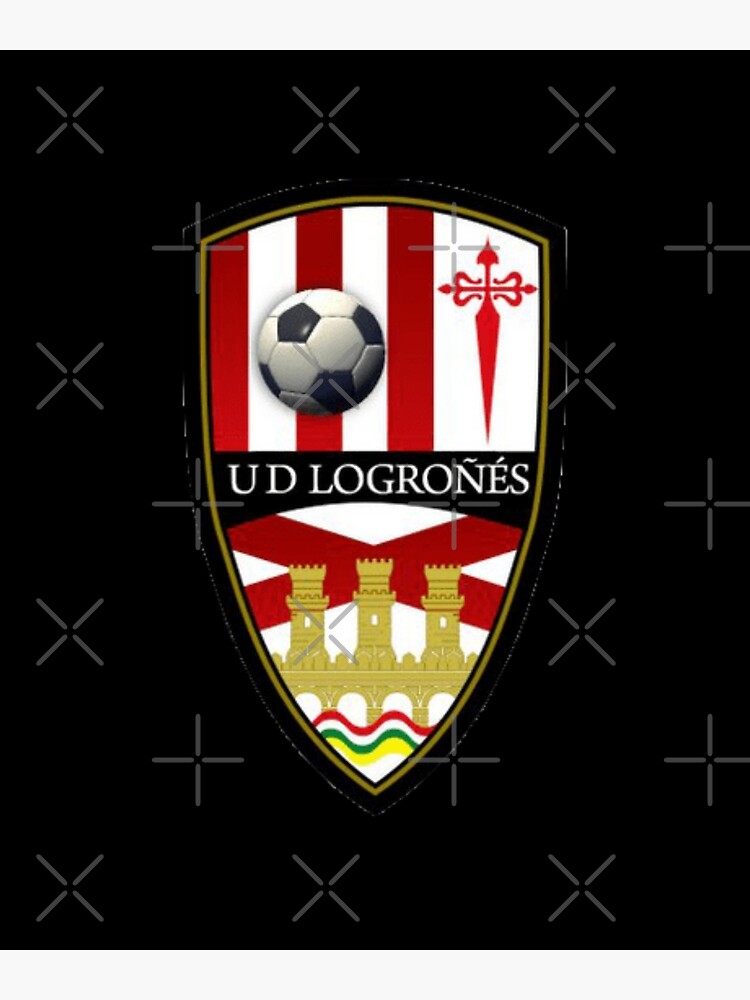 Póster «escudo de armas de bandera de futbol de logroñes» de ...