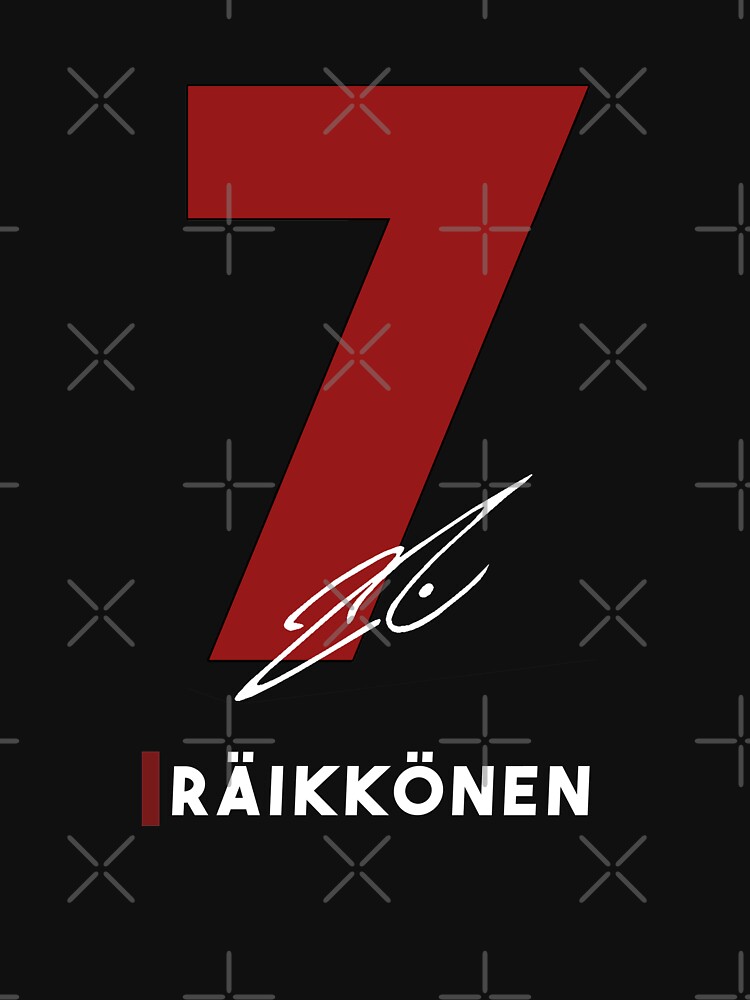 "Kimi Raikkonen" T-shirt for Sale by FlodmanF1 | Redbubble | kimi ...