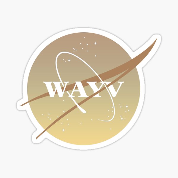 "WAYV (NASA)" Sticker for Sale by lovely-day | Redbubble