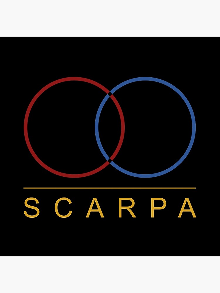 "Scarpa Logo" Poster by StrangeReflect | Redbubble