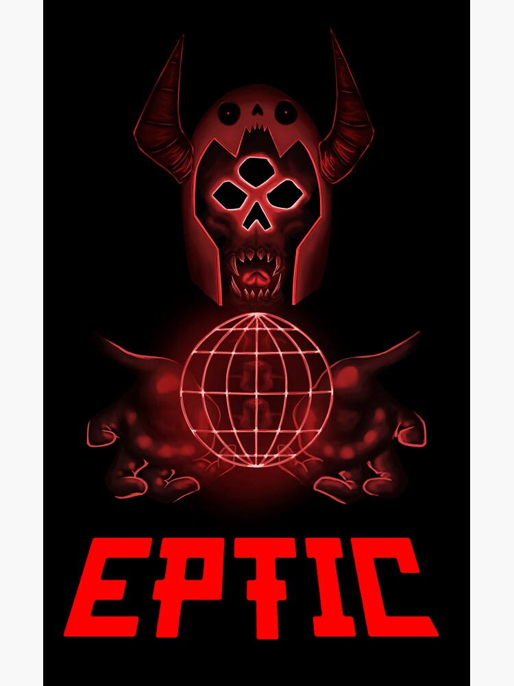 "Eptic Graphic Logo" Sticker for Sale by ninetyfourhours | Redbubble