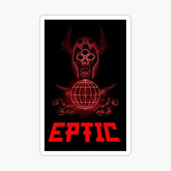 "Eptic Graphic Logo" Sticker for Sale by ninetyfourhours | Redbubble