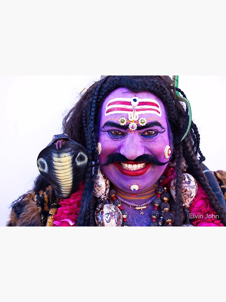 "Indian man in get up of Lord Shiva, Moustache Competition at Pushkar ...
