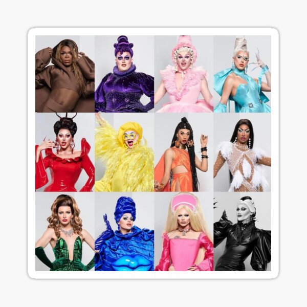 "RuPaul’s Drag Race UK season two" Sticker for Sale by hypocratees ...