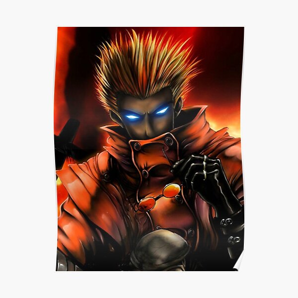 "Vash The Stampede " Poster by molang5321 | Redbubble