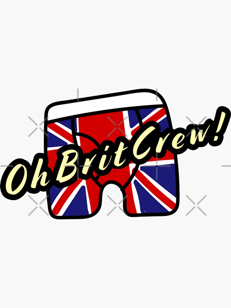 "Brit Crew RuPaul’s Drag Race UK " Sticker for Sale by hypocratees ...