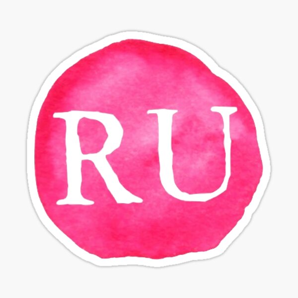 "Watercolor RU" Sticker for Sale by O-Haas | Redbubble