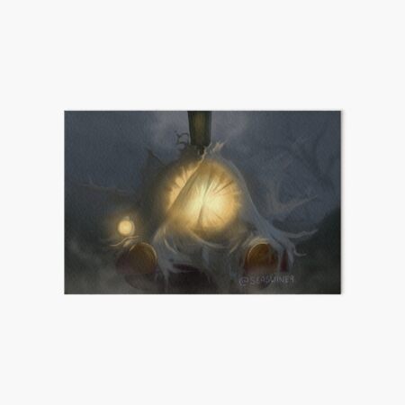 "Emily the Ghost Engine" Art Board Print by FeralToaster | Redbubble