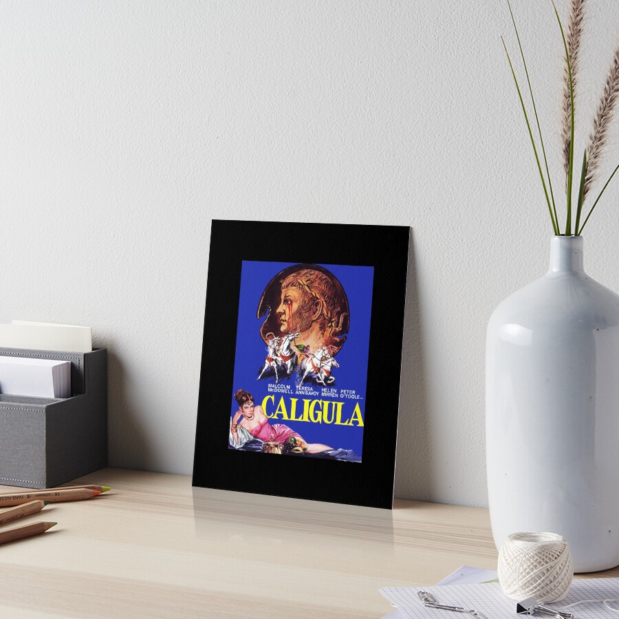 "Caligula (1979) Tinto Brass" Art Board Print by horrorfreakshop ...