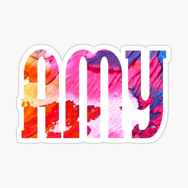 "Amy" Sticker for Sale by Areashor | Redbubble