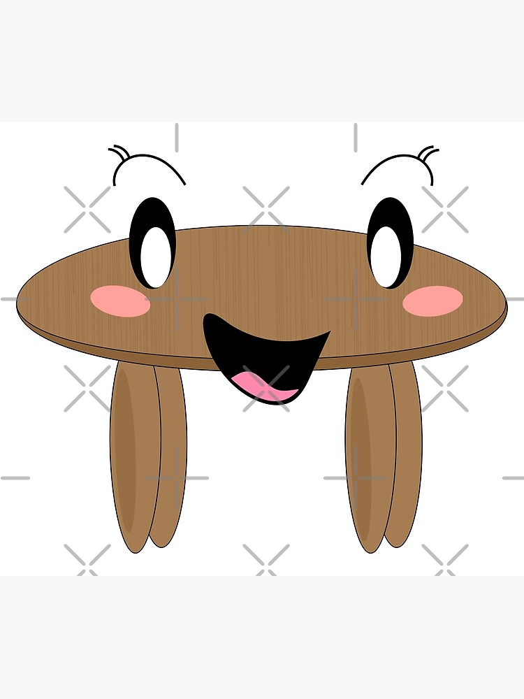 "cute kawaii table" Poster by kgrmade | Redbubble