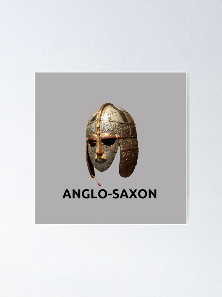 "ANGLO SAXON." Poster by JenandDansshop | Redbubble