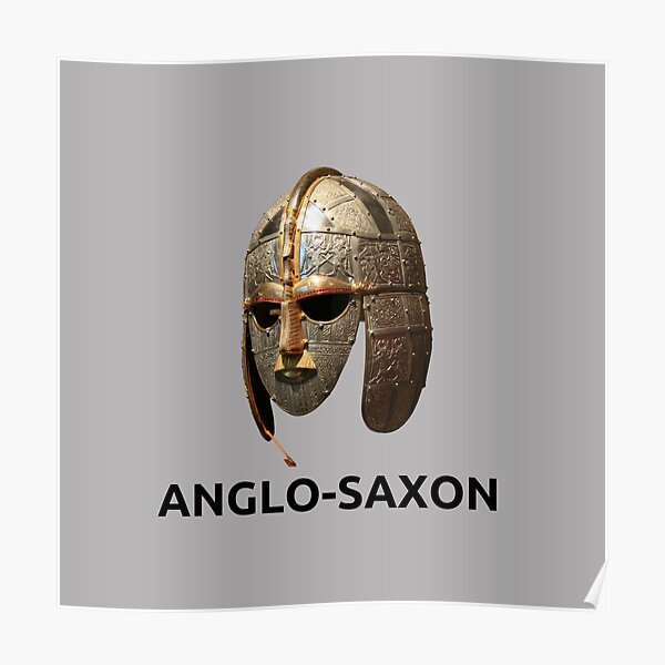 "ANGLO SAXON." Poster by JenandDansshop | Redbubble