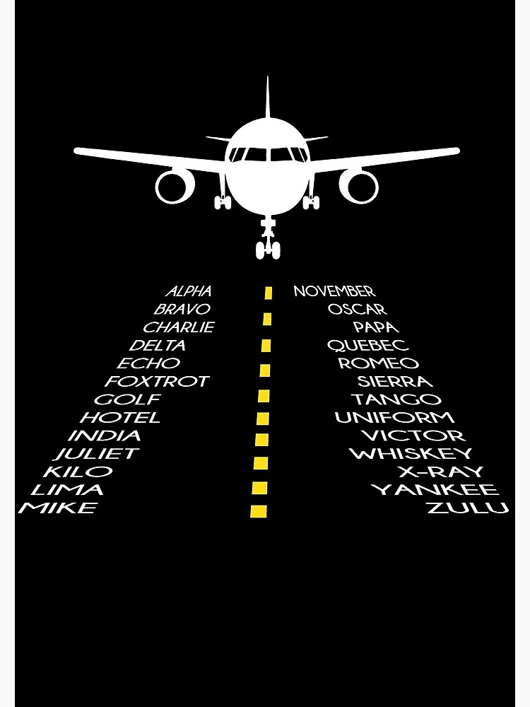 "Pilots airplane pilot phonetic alphabet aviator" Spiral Notebook for ...