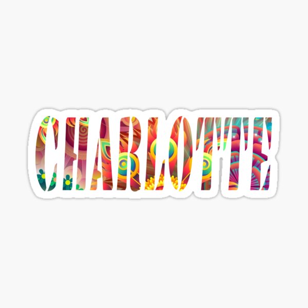 "Charlotte" Sticker for Sale by Areashor | Redbubble