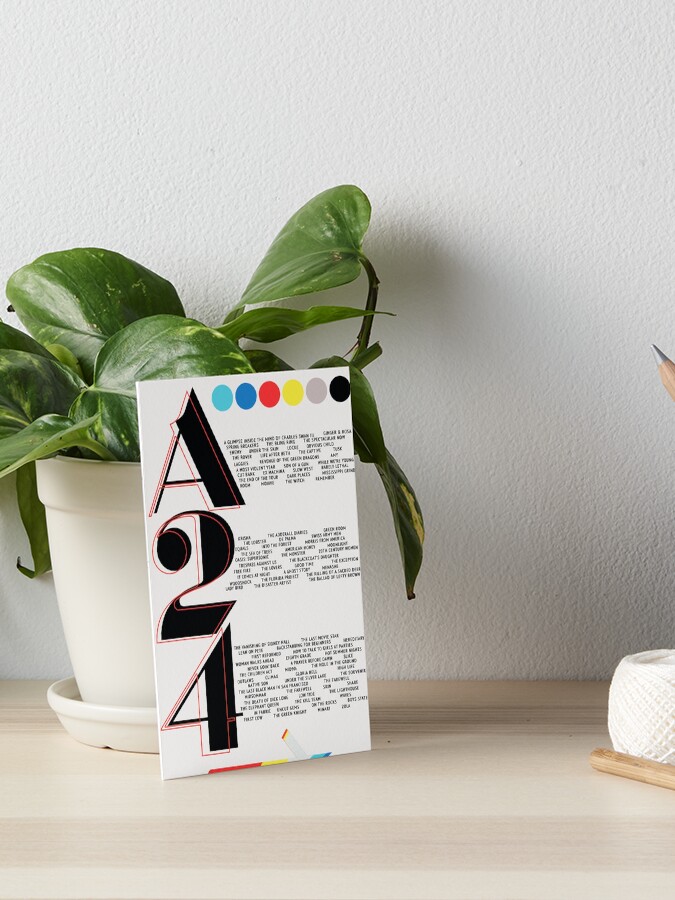 "A24 Film Poster" Art Board Print for Sale by embaesz | Redbubble