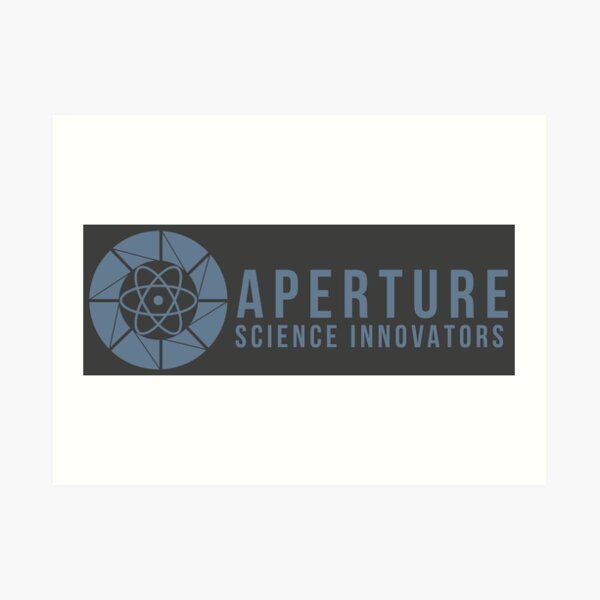 "Aperture Science Innovators Logo" Art Print by ProfHavers | Redbubble
