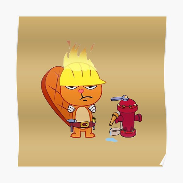 "Happy tree Friends" Poster by Marhewa | Redbubble