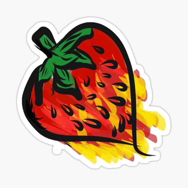"Kawaii ichigo" Sticker for Sale by AmayaLara | Redbubble