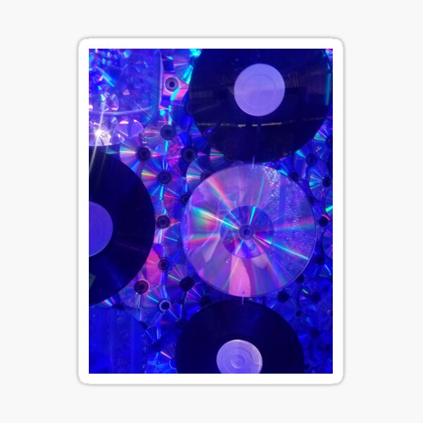 "Disc Disc Disco Discs" Sticker for Sale by alg2106 | Redbubble
