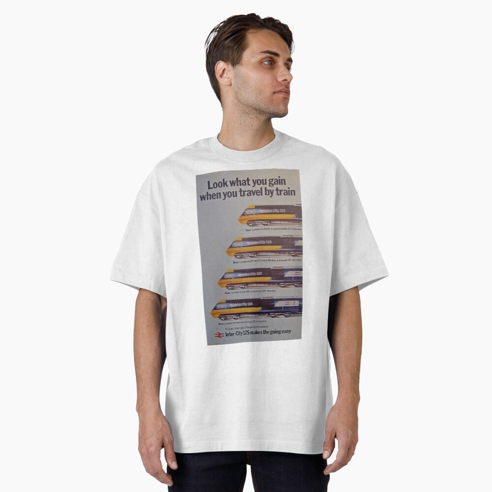 "1970's British Rail Inter City HST promotional poster" Sticker for ...