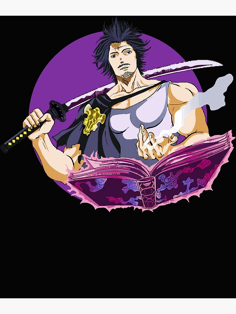 "Black Clover - captain yami " Poster for Sale by SolenZywiec | Redbubble